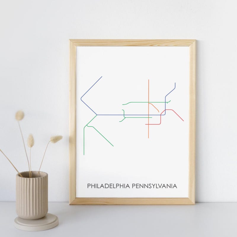 Subway Poster - Etsy