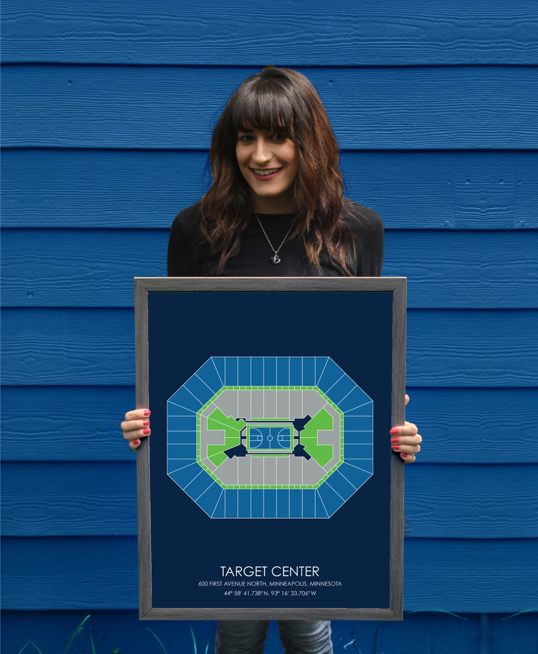 Minnesota Timberwolves // Target Center // Minnesota Timberwolves Art ...