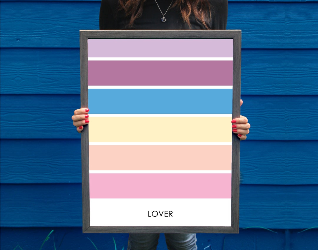 Taylor Swift // Lover Album // Album Cover Color Palette // Eras Tour ...