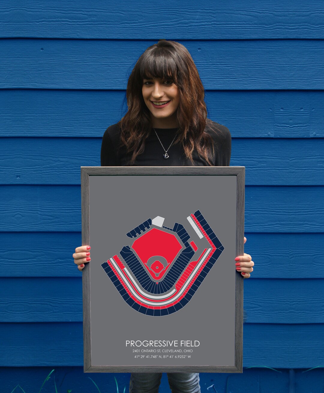 Cleveland Guardians // Progressive Field // Cleveland Guardians Art ...