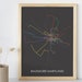 Baltimore Subway // Baltimore Metro Map // Baltimore Map // Baltimore ...