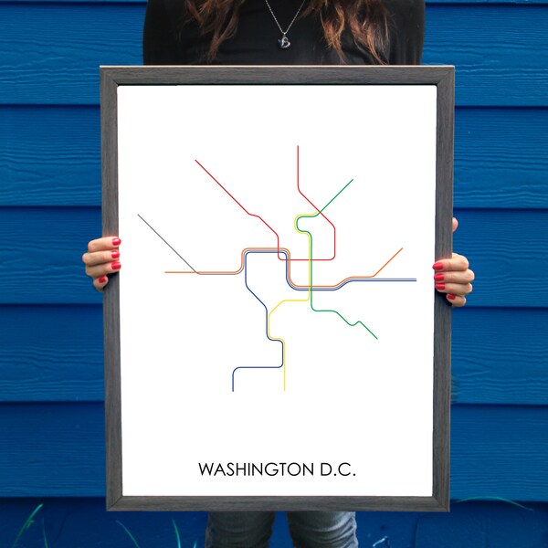Dc Metro Art - Etsy