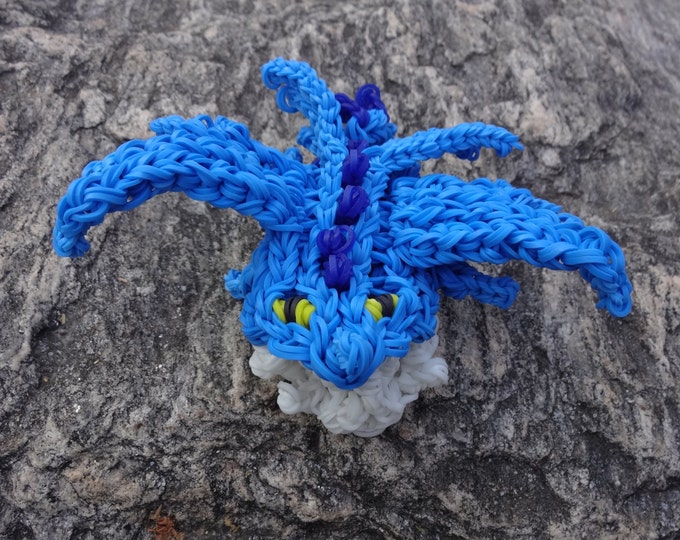 Thunderdrum | Rainbow Loom Rubber Band Dragon | How to Train Your ...