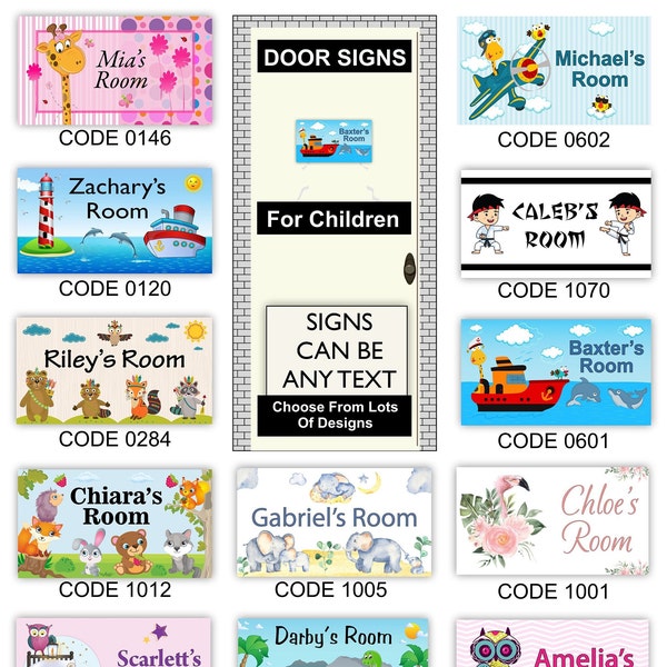 Over the Door Signs - Etsy