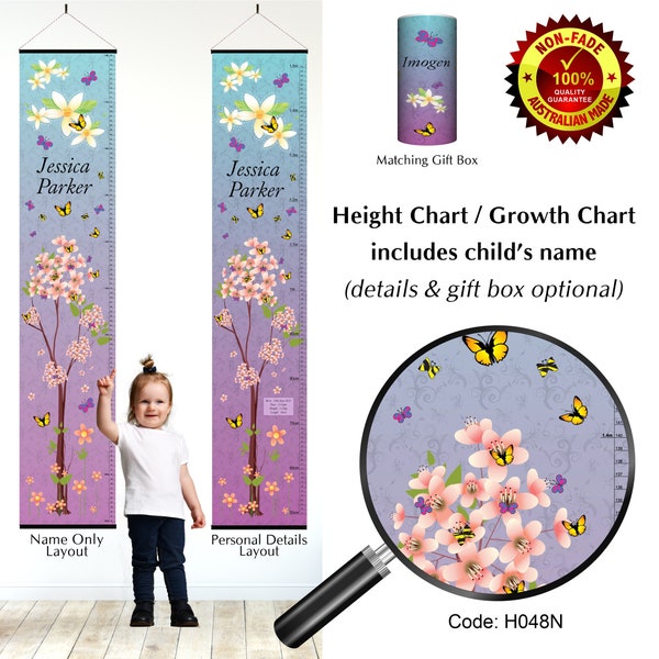 Purple Growth Charts - Etsy