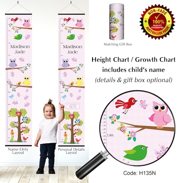 Growth Chart - Etsy