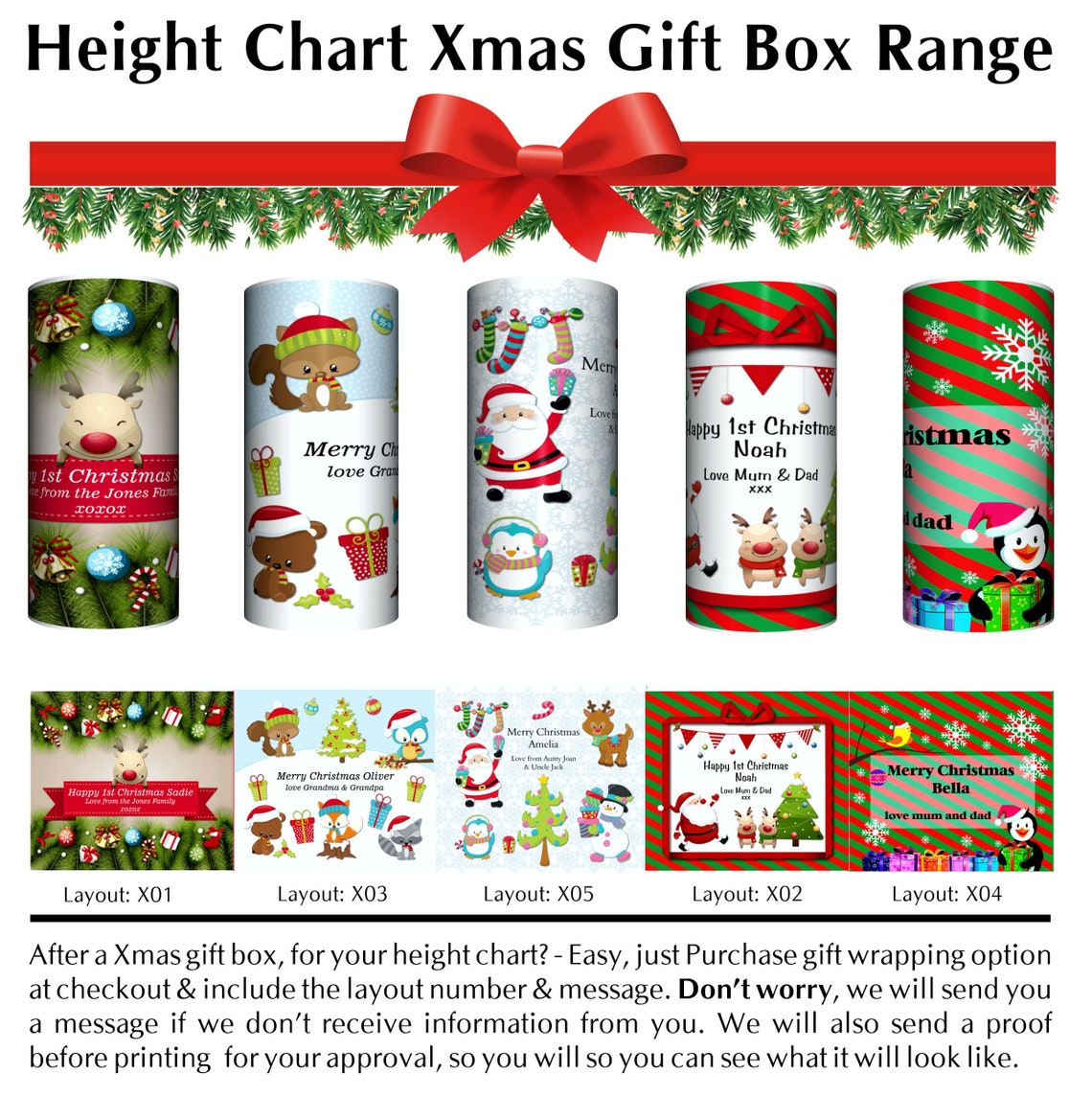 Height Chart Growth Chart Noah's Ark Animals in Boat for - Etsy