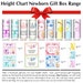 Height Chart for Baby Twin Girls or Girl Sisters New Born - Etsy