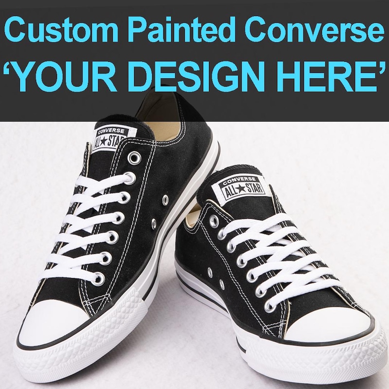 Customize Your Own Converse - Etsy