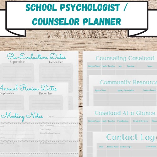 School Psychologist School Counselor Special Education - Etsy