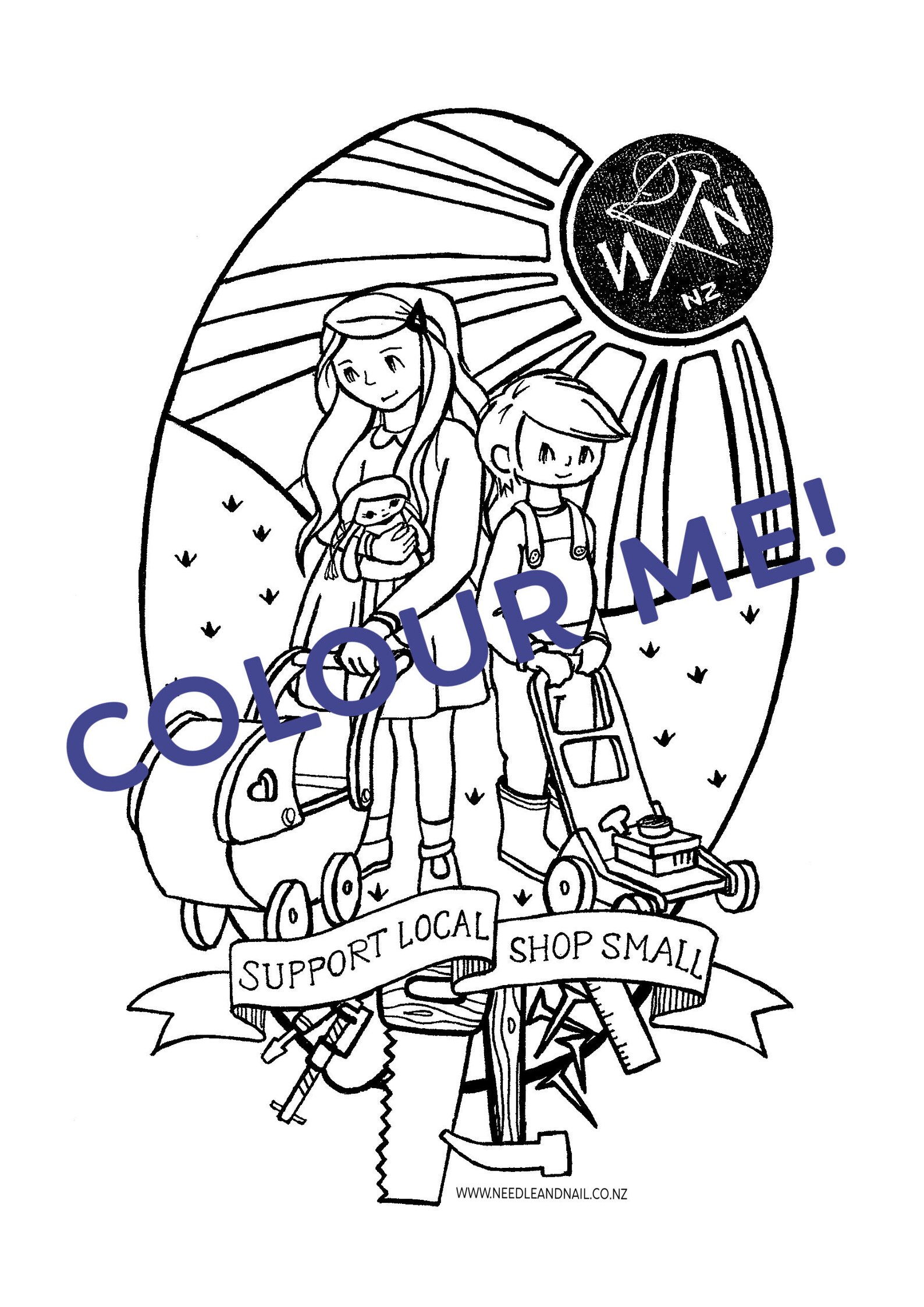 Colouring Page - Etsy