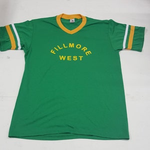Retro Fillmore East / West Jersey/green - Etsy