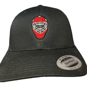 Hockey Goalie Mask Baseball Cap Trucker Snapback Different Team Colors ...