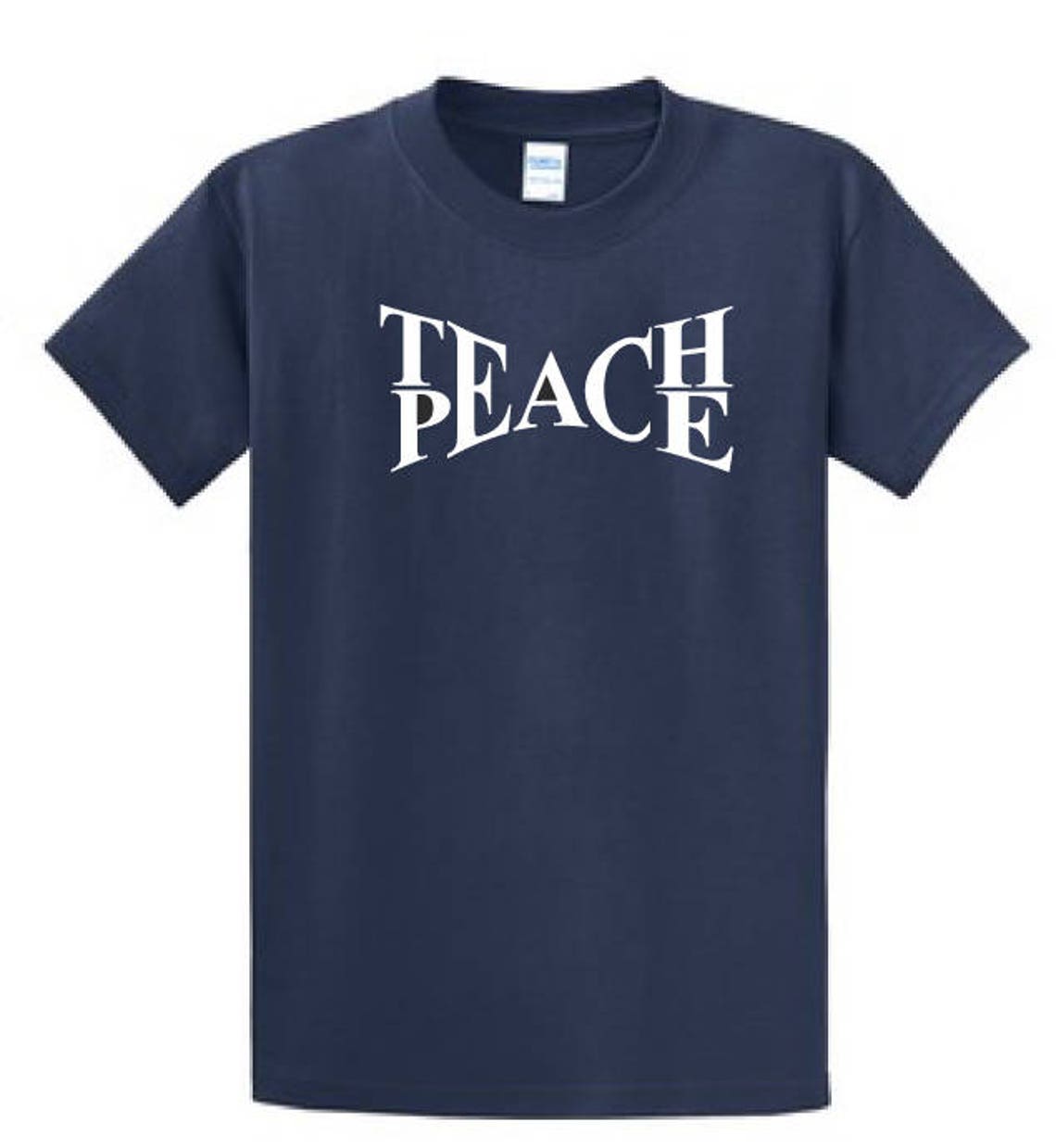 Teach Peace T-shirt - Etsy