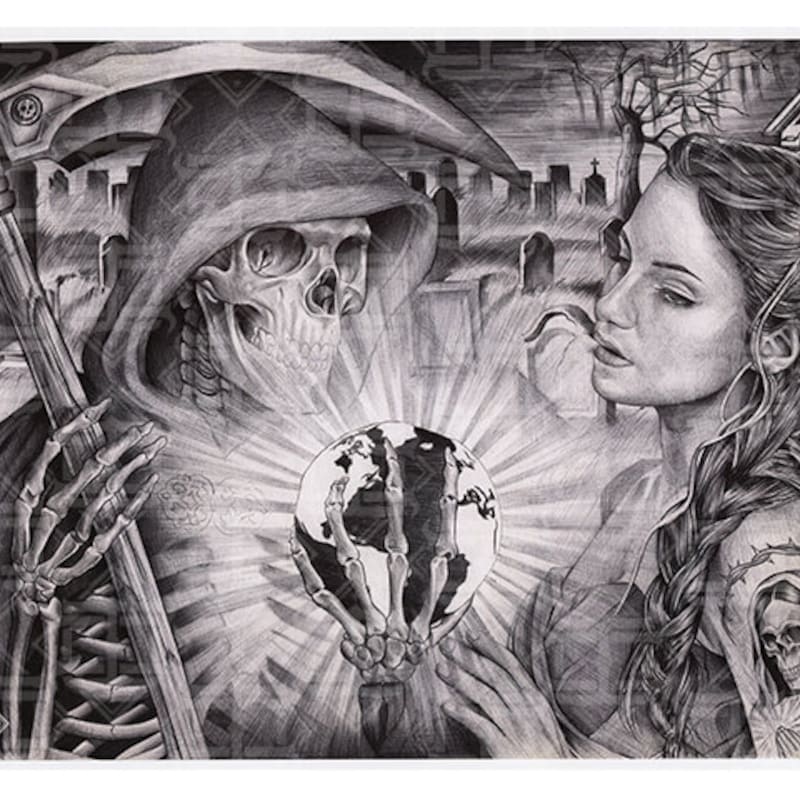 Chicano Pen Art - Etsy