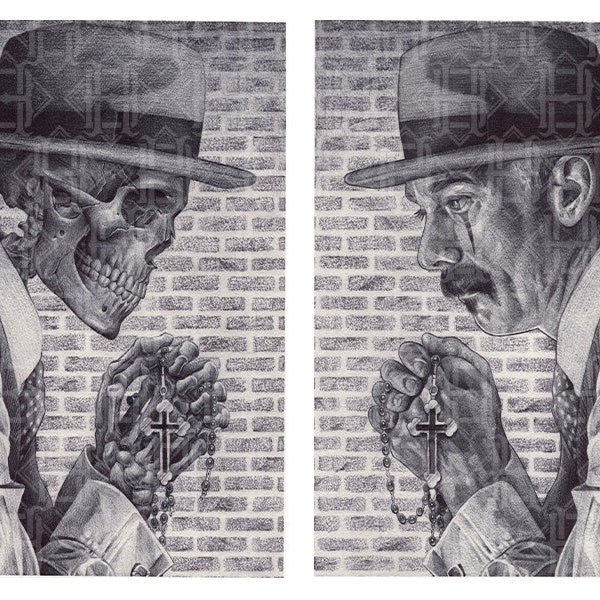 Chicano Pen Art - Etsy