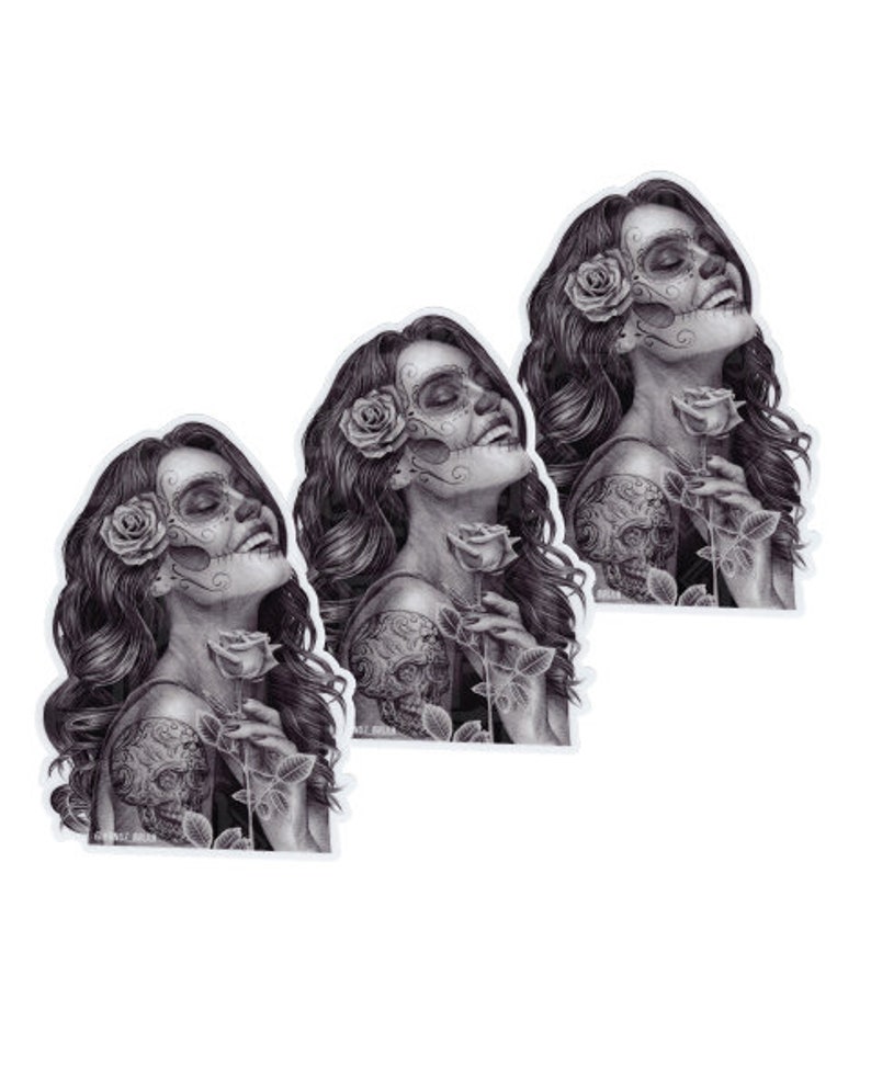 La Catrina (3 Stickers) - Etsy