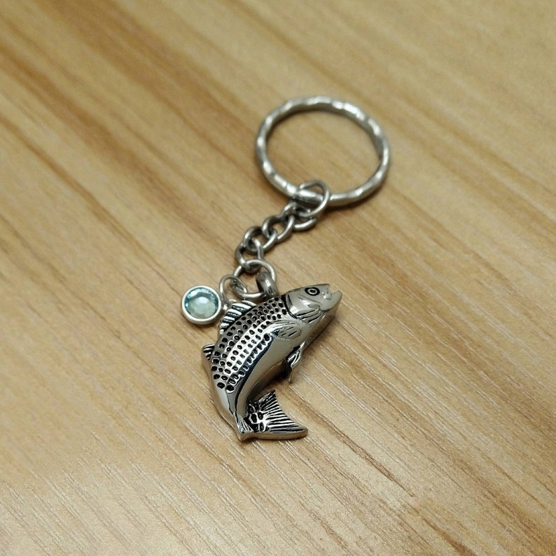 Memorial Urn Keychain Fish Locket Cremation Jewelry Fishing - Etsy