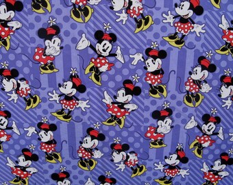 Minnie mouse fabric | Etsy