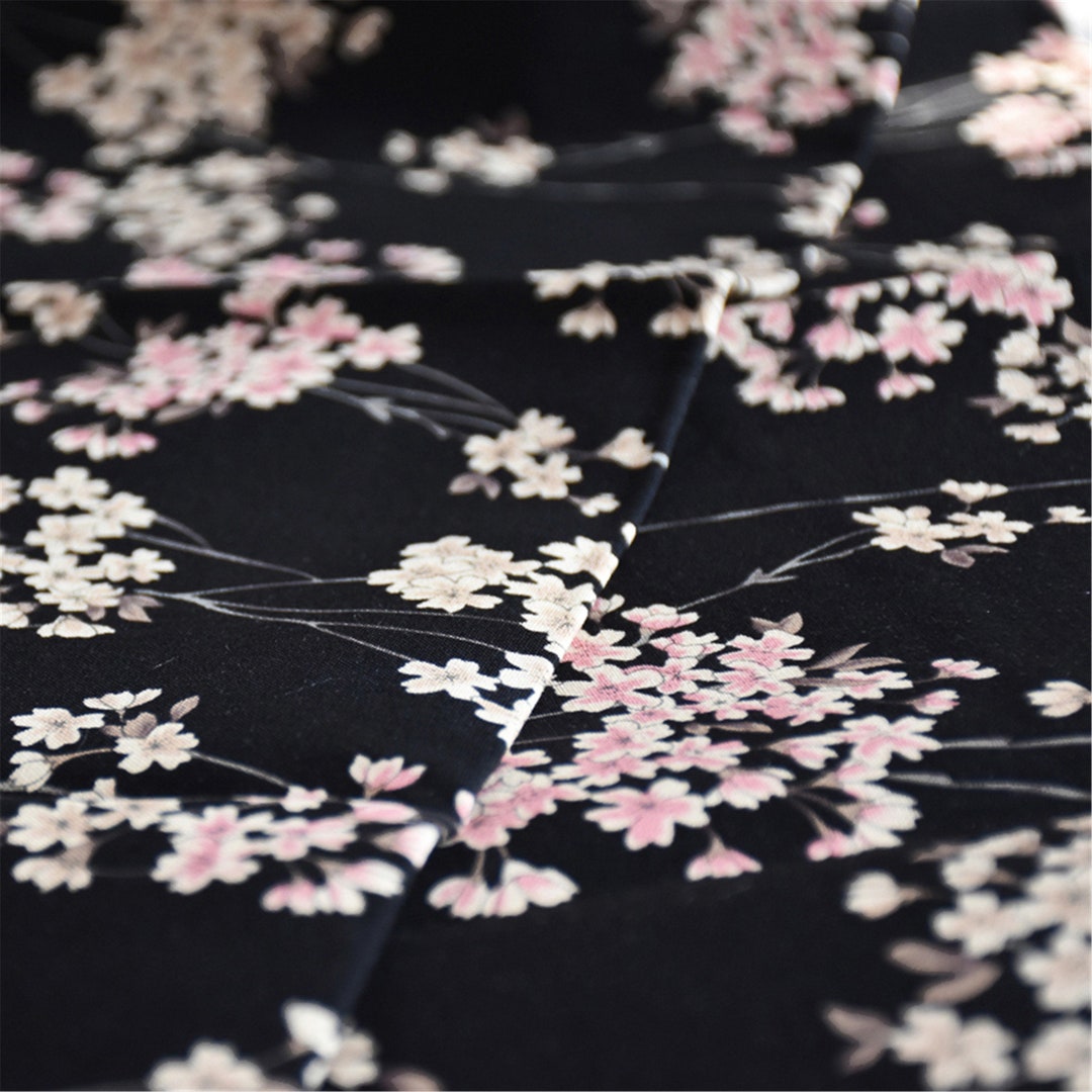 Japanese Sakura Fabric,cherry Blossom Fabric,upholstery Fabric,home ...