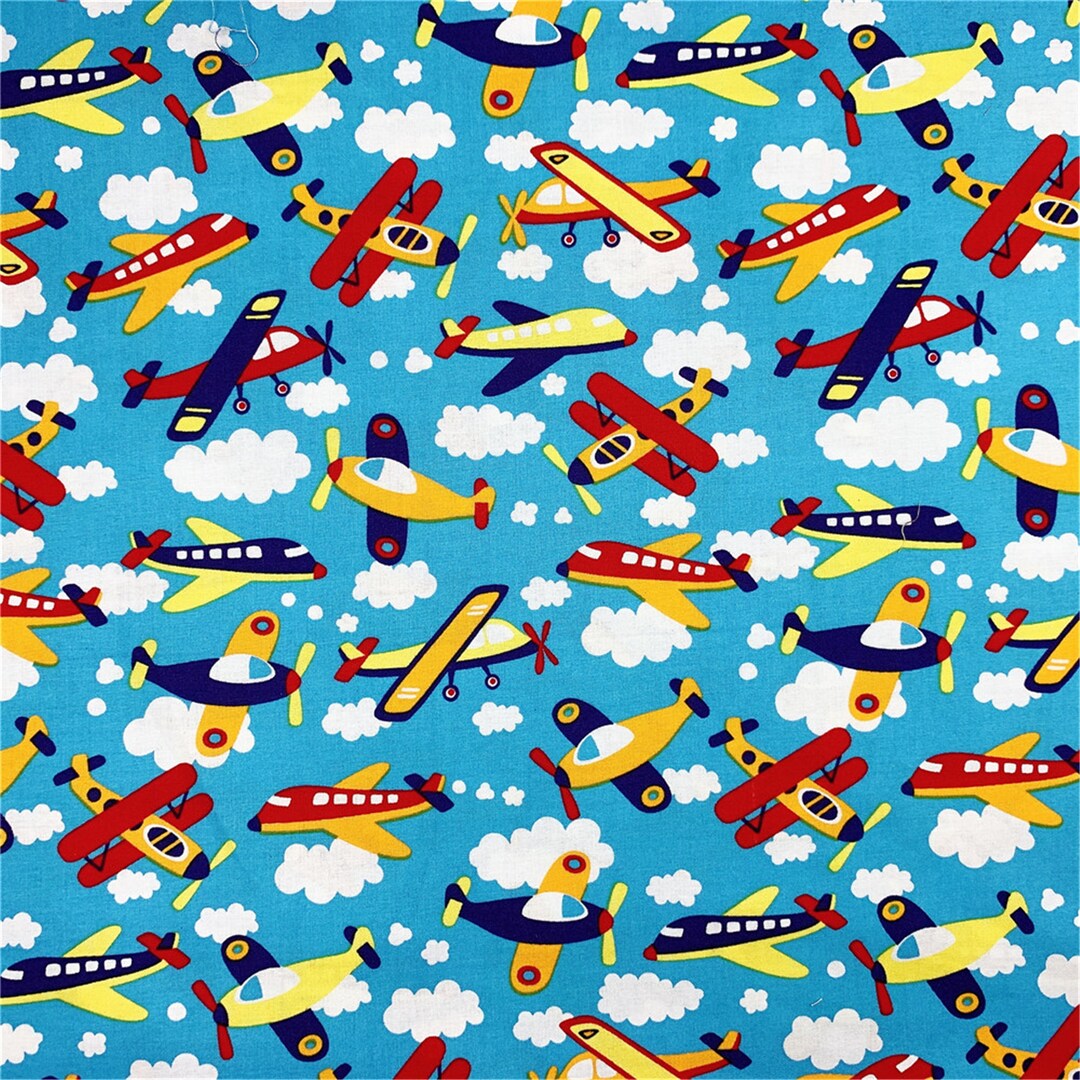 Plane Fabric,airplane Fabric,quilting/upholstery/sofa/chair/cushion ...