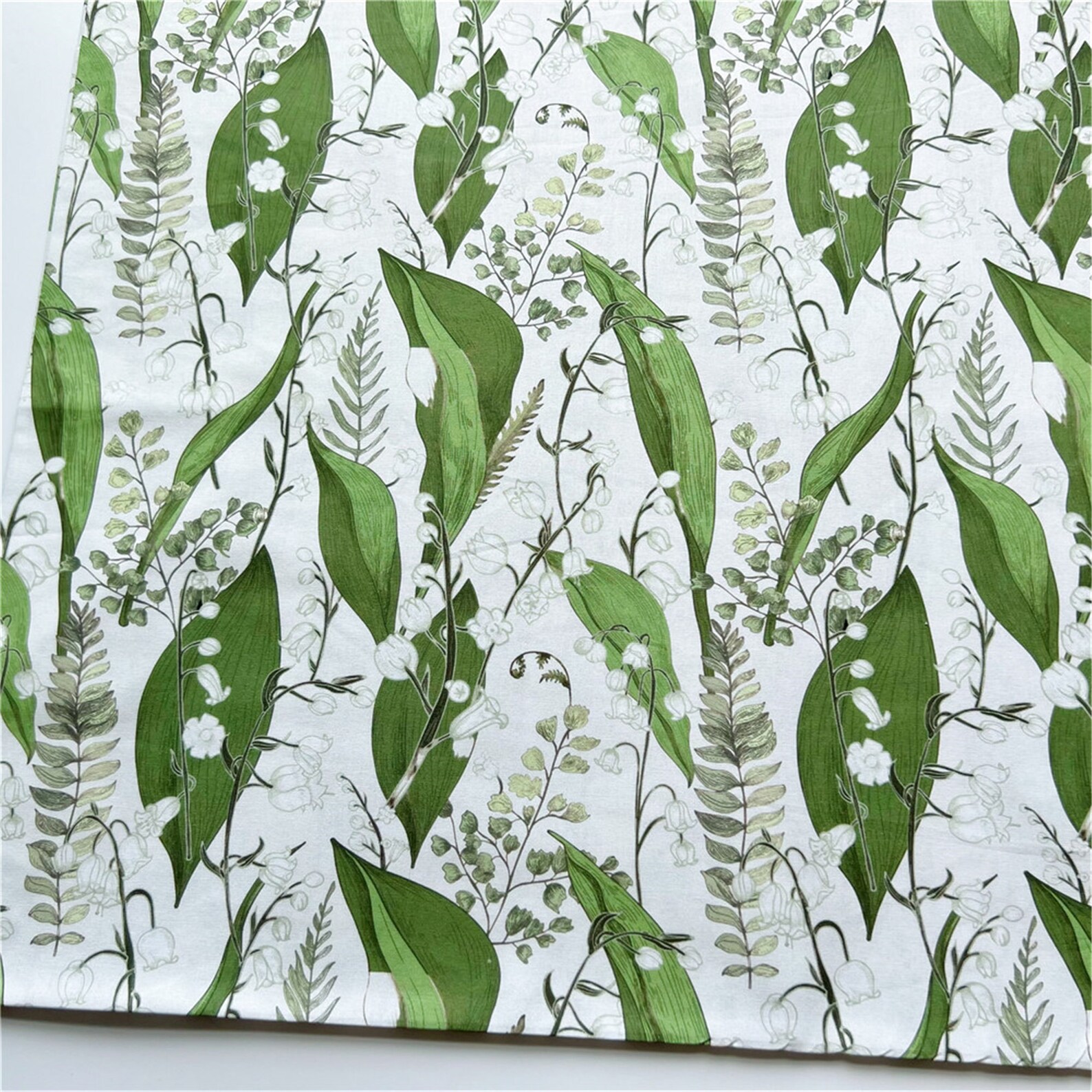 Lily of the Valley Muguet Floral Flower Fabric,home Decor/drapery ...