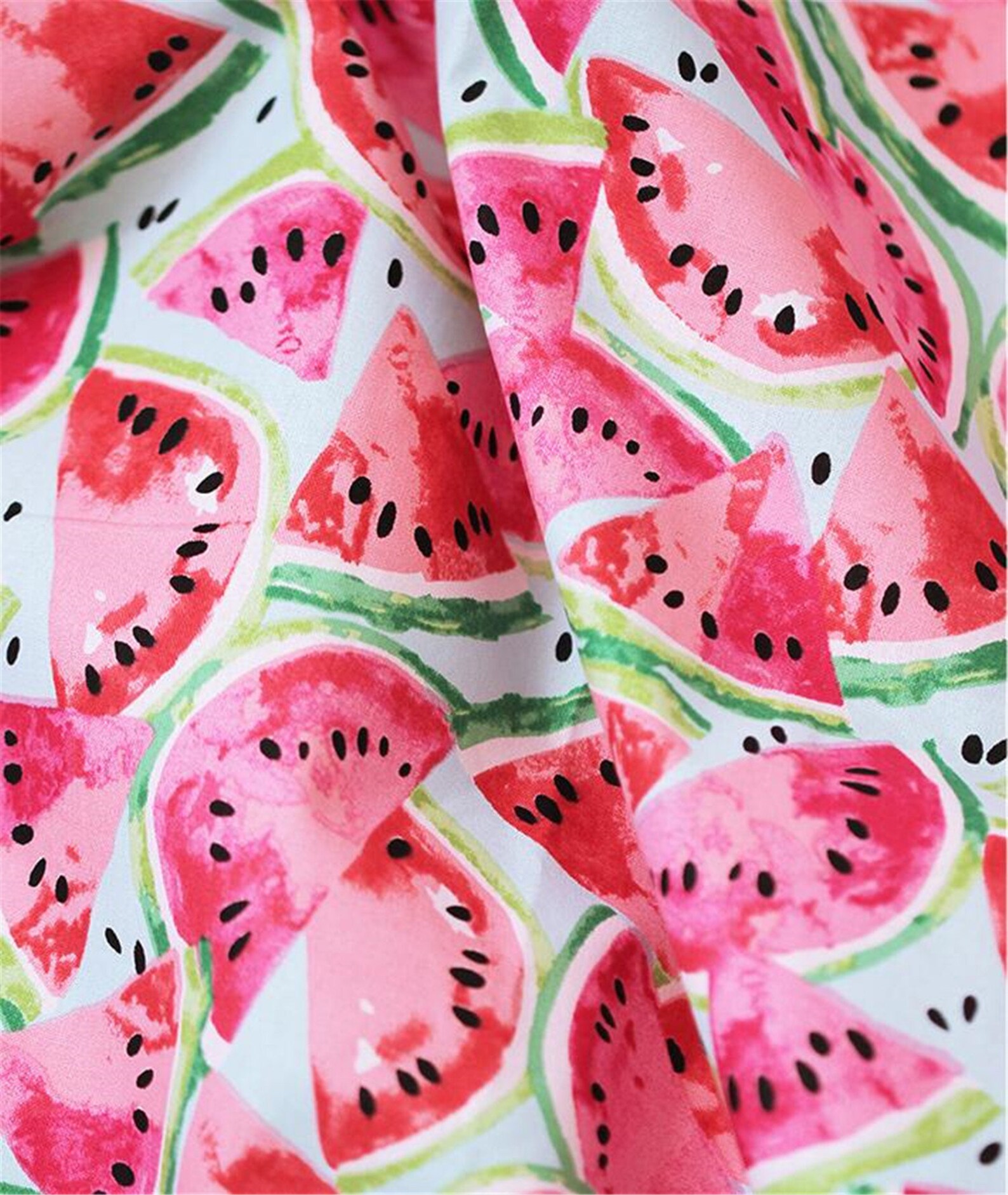 Watermelon Fabricfruit Fabricsummer Fabric by Half Yard | Etsy
