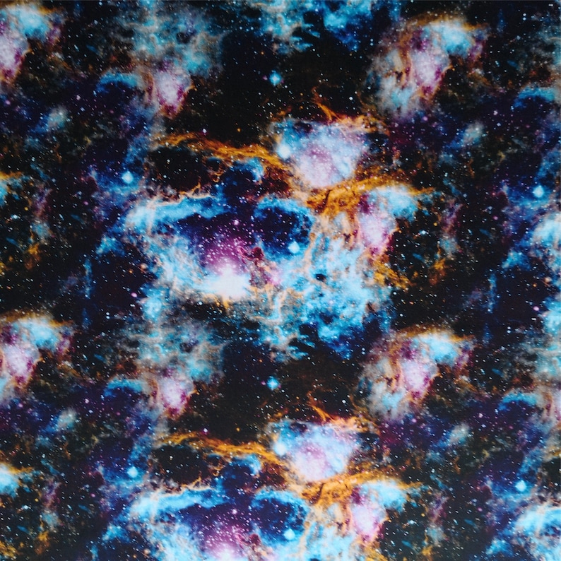 Starry Sky FabricStars FabricClouds Fabric By Half Yard | Etsy