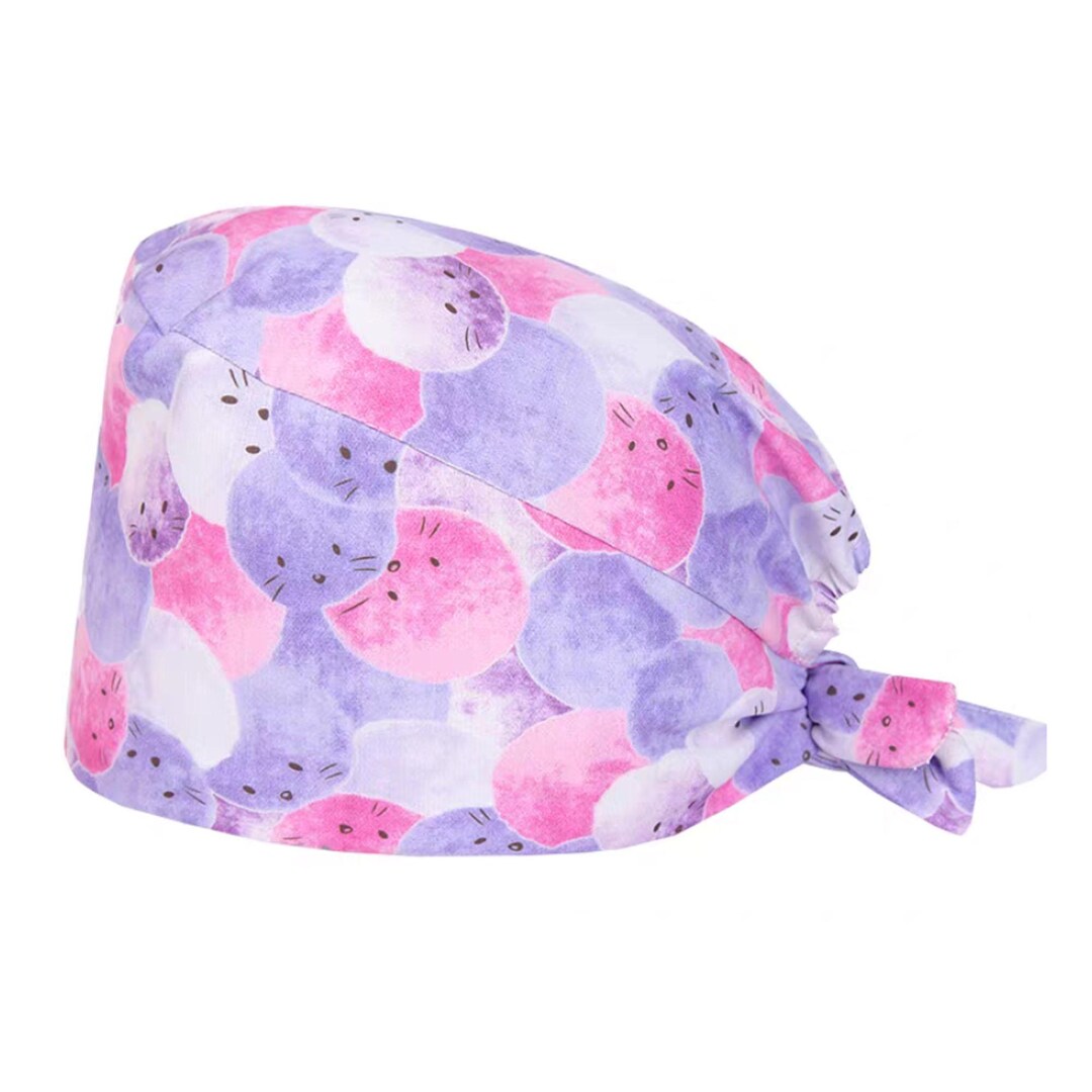Womens Surgical Hat,girls Scrub Cap,nurse Scrub Hat,cute Surgical Hat ...