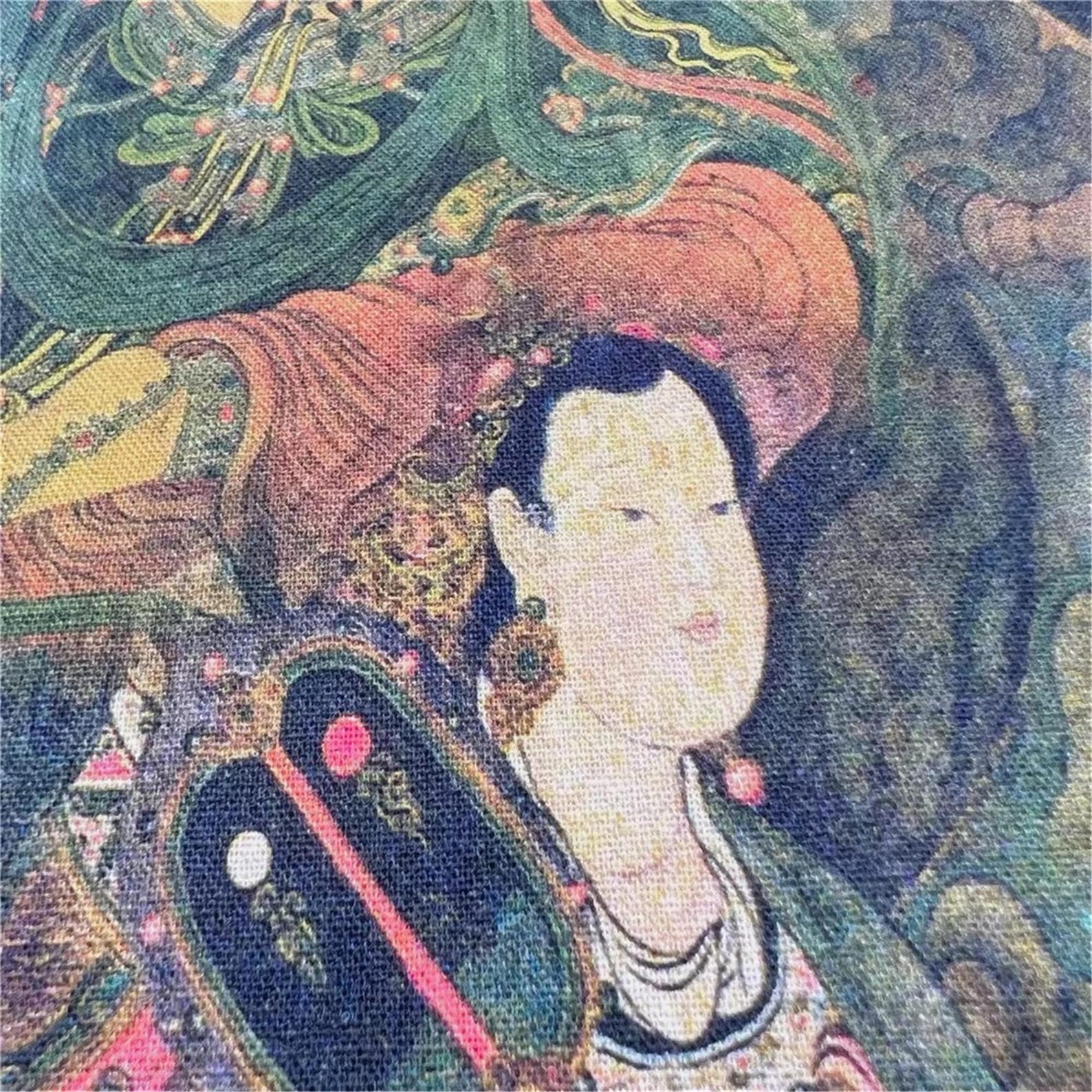 Cave Temples of Dunhuang,buddhist Art on China's Silk Road Fabric ...