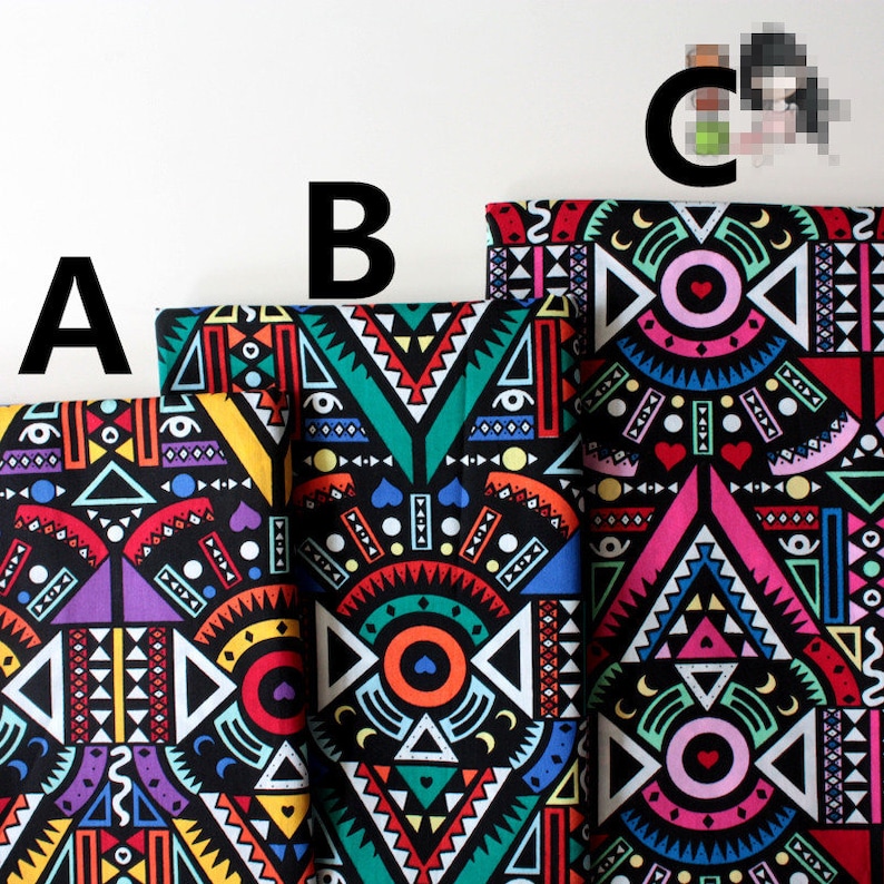 Ethnic Fabric,tribal Fabric,quilting/upholstery/sofa/chair/cushion ...