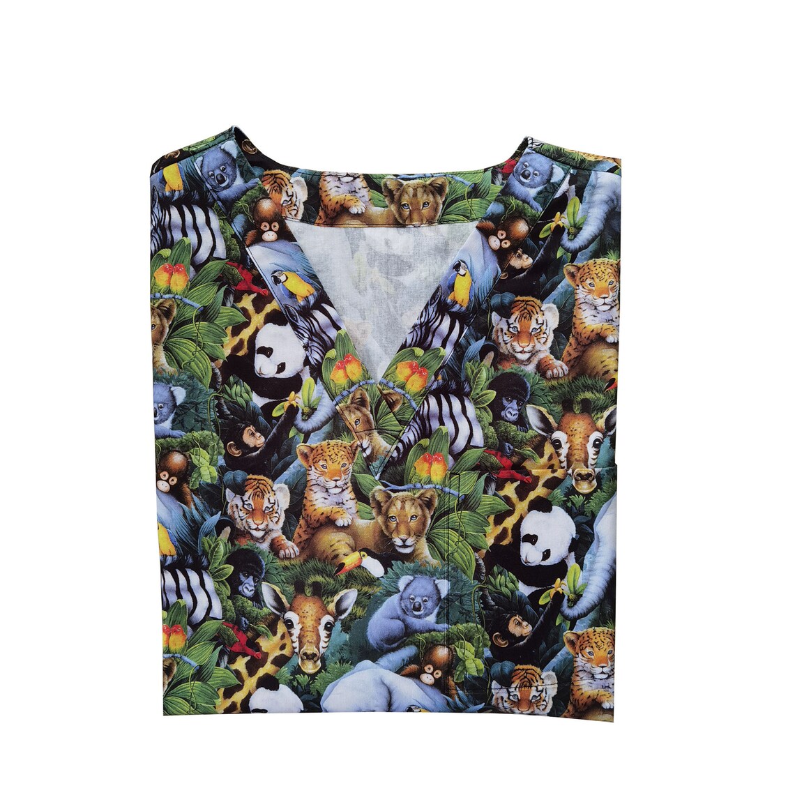 Animal Scrub Topdoctor Scrub Topwomens Scrub Topman Scrub - Etsy