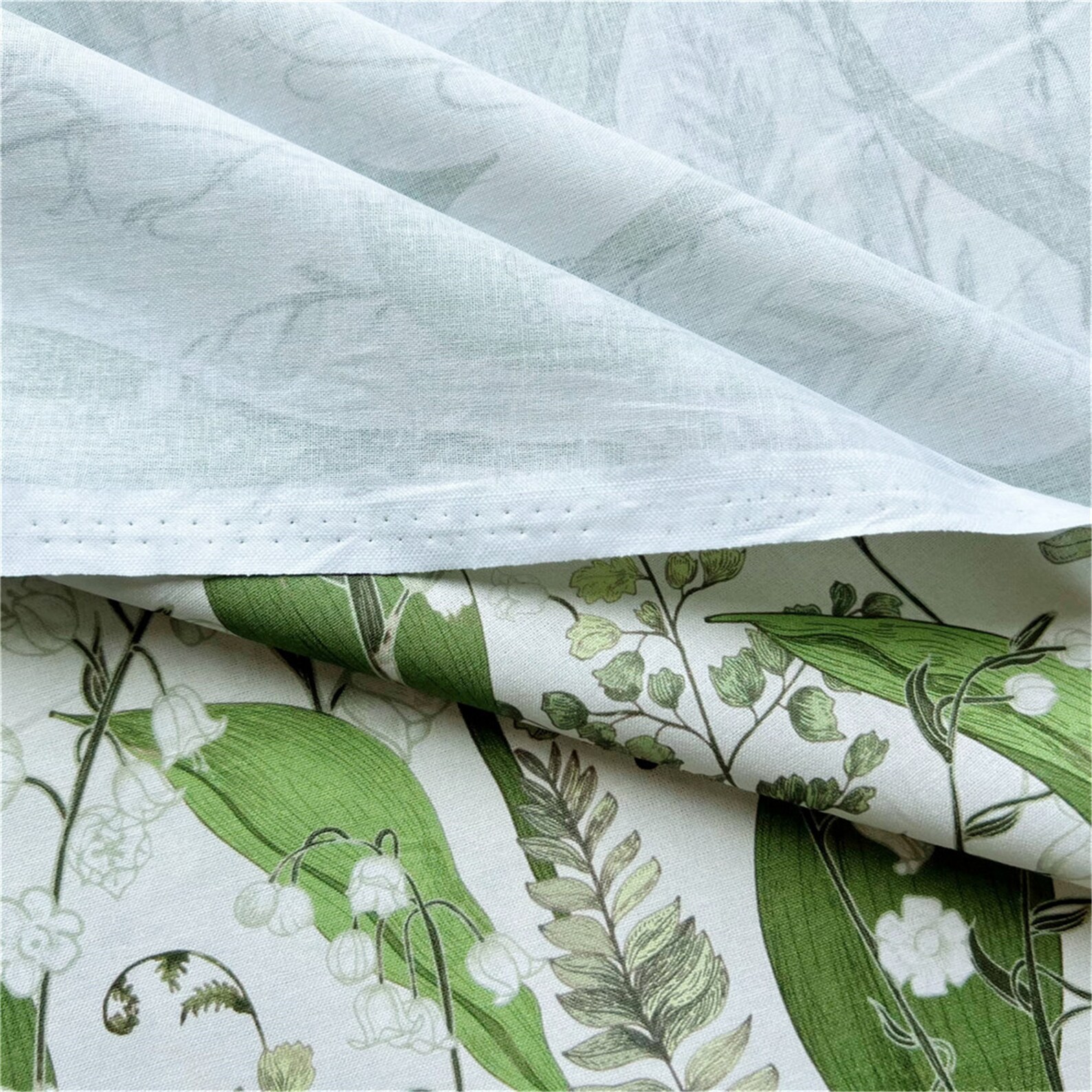 Lily of the Valley Muguet Floral Flower Fabric,home Decor/drapery ...
