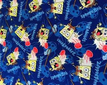 Spongebob fabric | Etsy