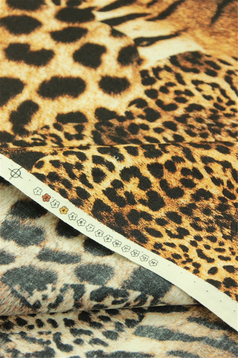 Leopard Fabricleopard Print - Etsy