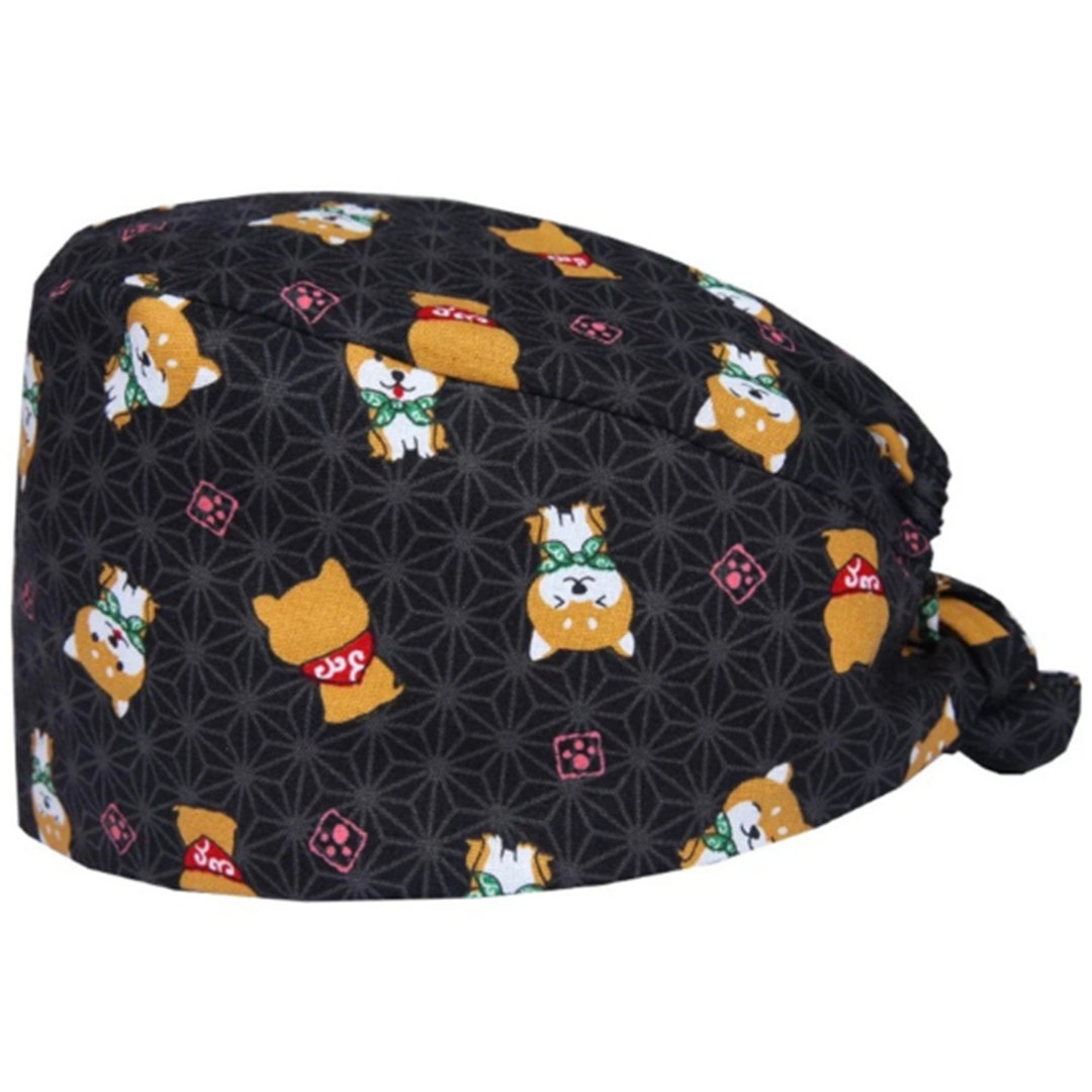 Japanese Scrub Hat,shiba Surgical Hat,shiba Scrub Cap,dog Scrub Cap,dog ...