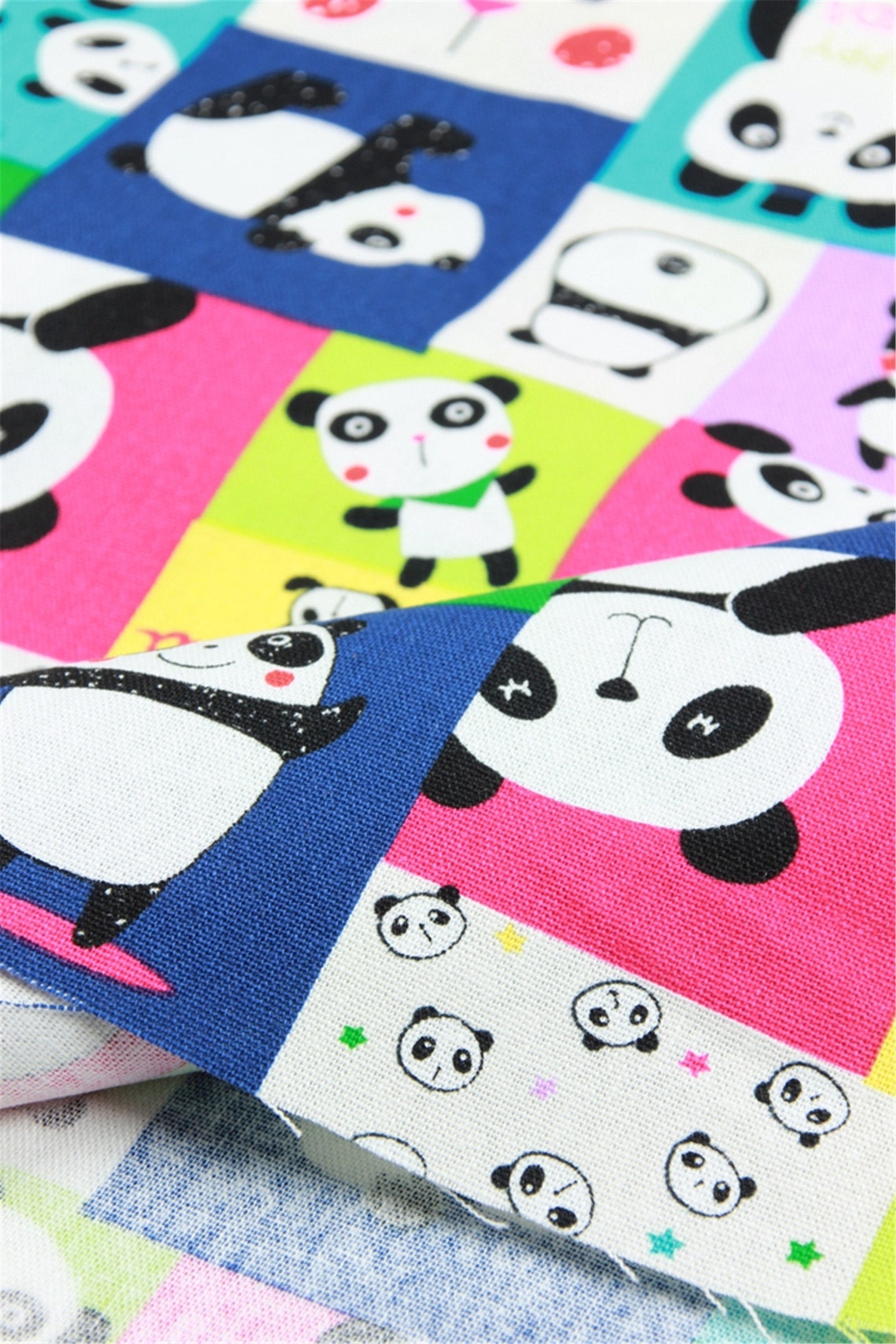 Giant Panda Fabricpanda Fabric by Half Yard - Etsy