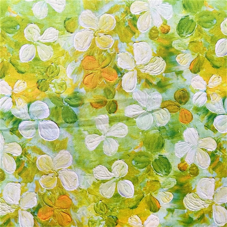 Four-leaf Clover Oil Painting Fabrichome - Etsy