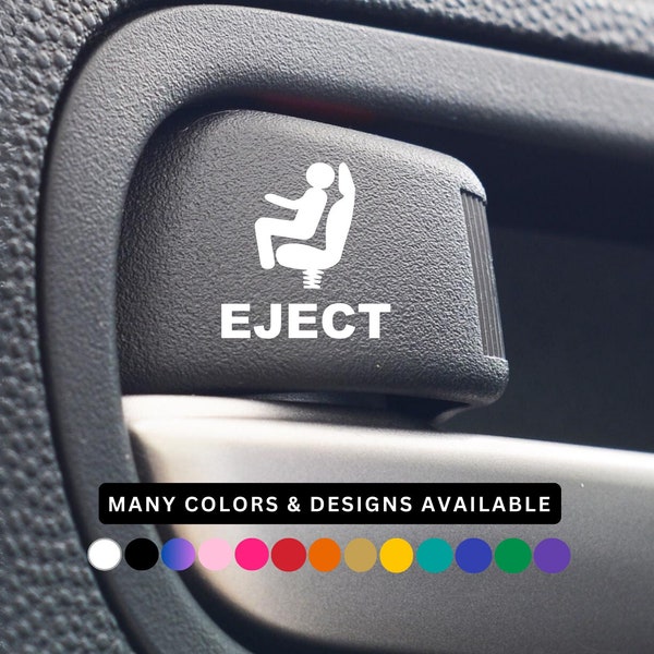 Eject Car Button Decal - Etsy