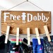 Free Dobby Sign With Sock Holder, House Elf Laundry Room Wall Decor ...