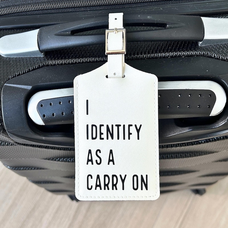 Cute Luggage Tag Women - Etsy