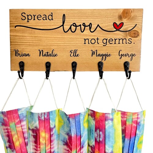 Mask Holder Sign Mask Storage Mask Hooks - Etsy