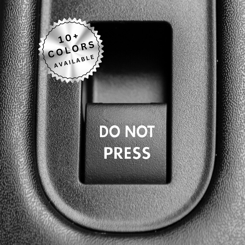 Auto Button Stickers - Etsy