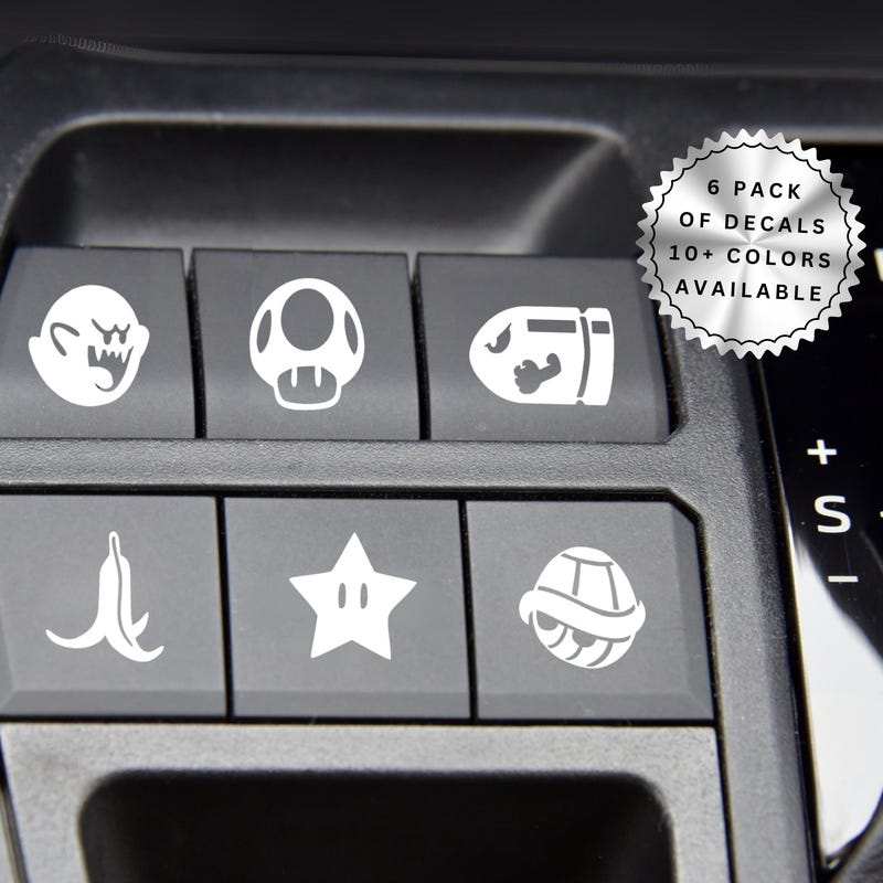 Car Button Decal - Etsy