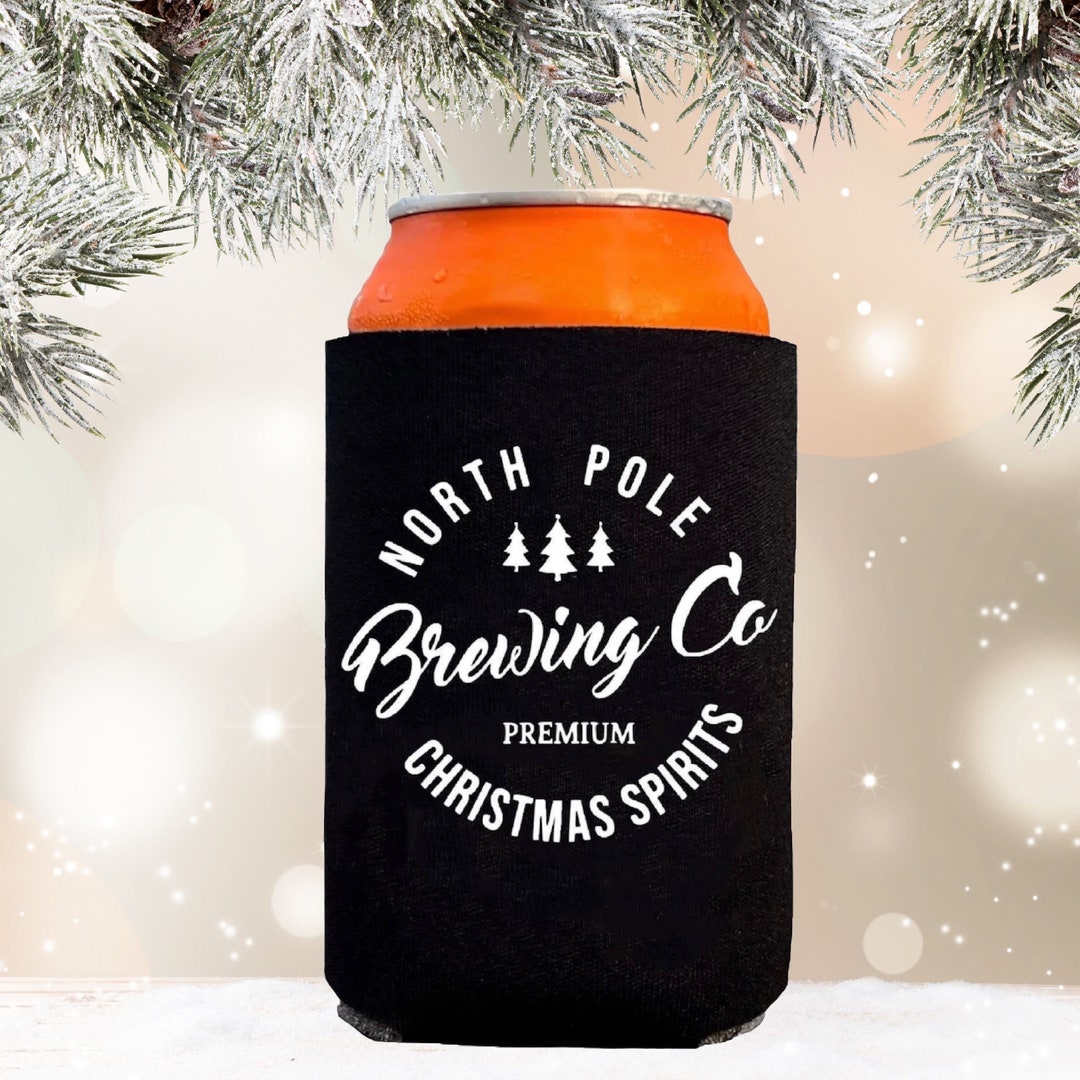 North Pole Brewing Can Cooler Stocking Stuffer for Women - Etsy