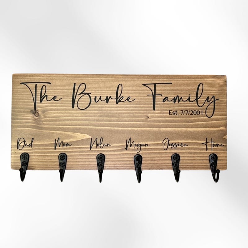 Custom Key Holder - Etsy