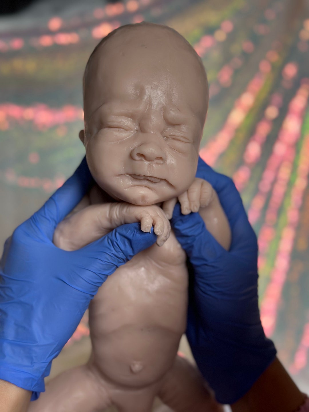 Simona Girl Blank Unpainted Kit Fullbody Silicone Baby Doll Reborn ...