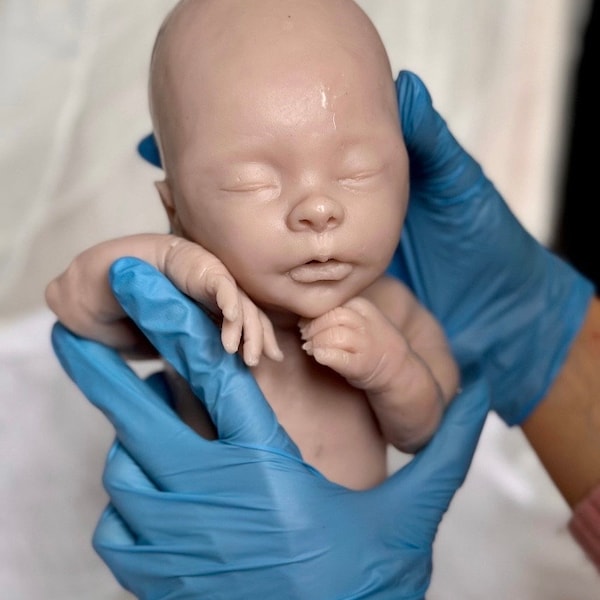 Platinum Silicone Reborn Boy - Etsy