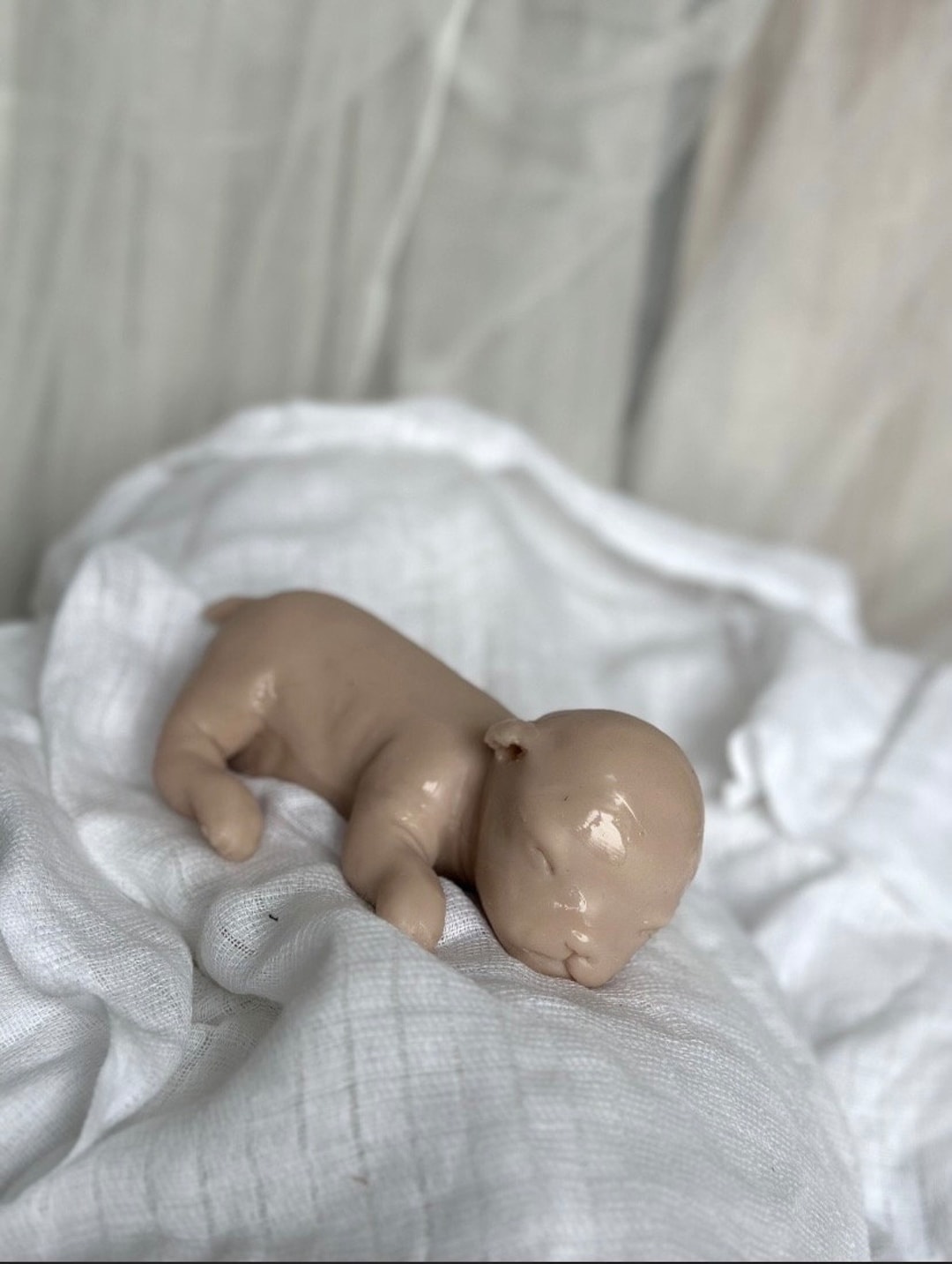 Little Puppy Baby Unpainted Kit Fullbody Silicone Ecoflex Platinum 20 Sculpted by Magdalena ...