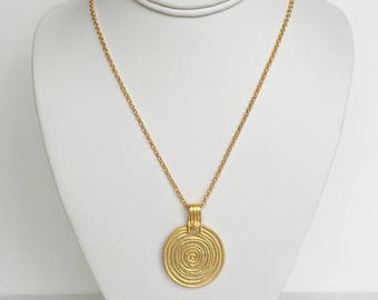 Sterling Silver Round Spiral Discs or LinksSquare Spiral | Etsy